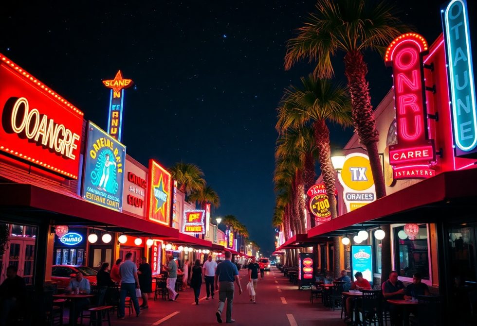 Nightlife Awaits - Discover The Vibrant Nightlife Scene In Orange ...